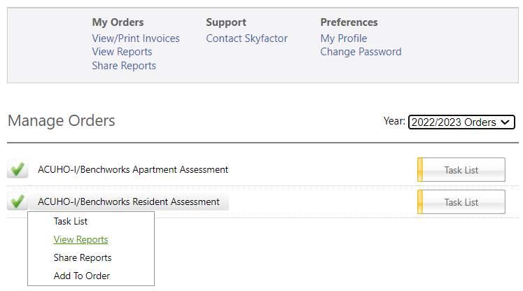 Getting Started with Reporting